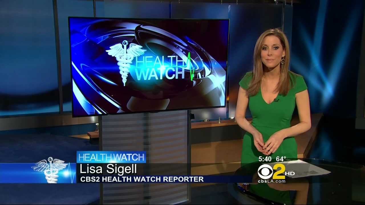 Lisa Sigell 2012/02/21 CBS2 HD; Green dress - YouTube