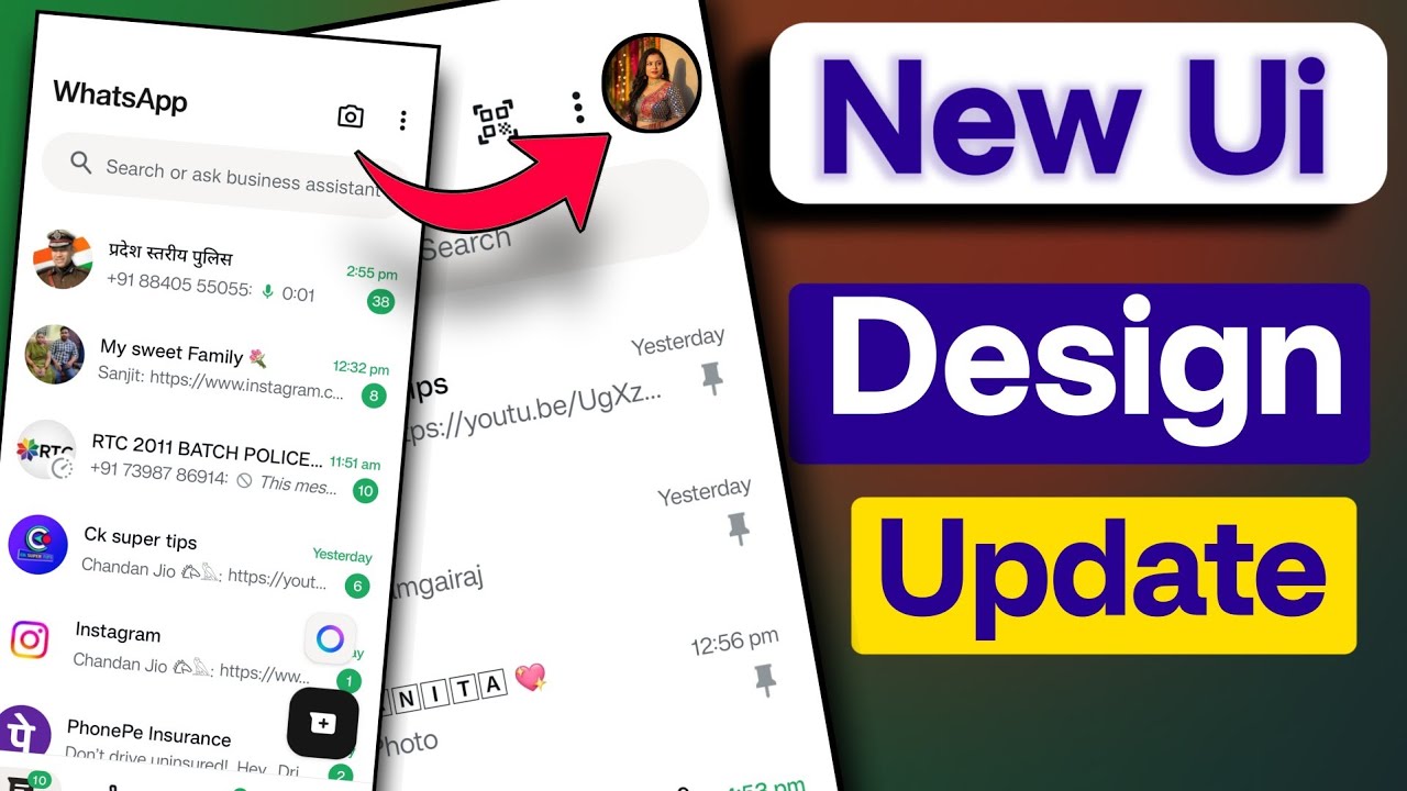 Whatsapp New UI Change Update |Whatsapp updates | whatsapp settingI am ...