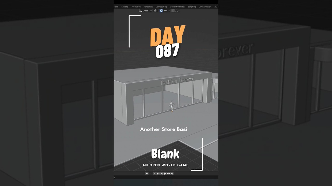 Day 087 .. Another Basic BlockOut In Blender .. - YouTube