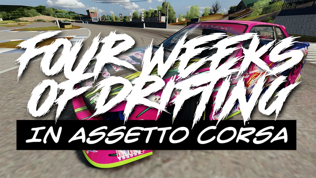 Four Weeks of Progress Learning to Drift | Assetto Corsa - YouTube