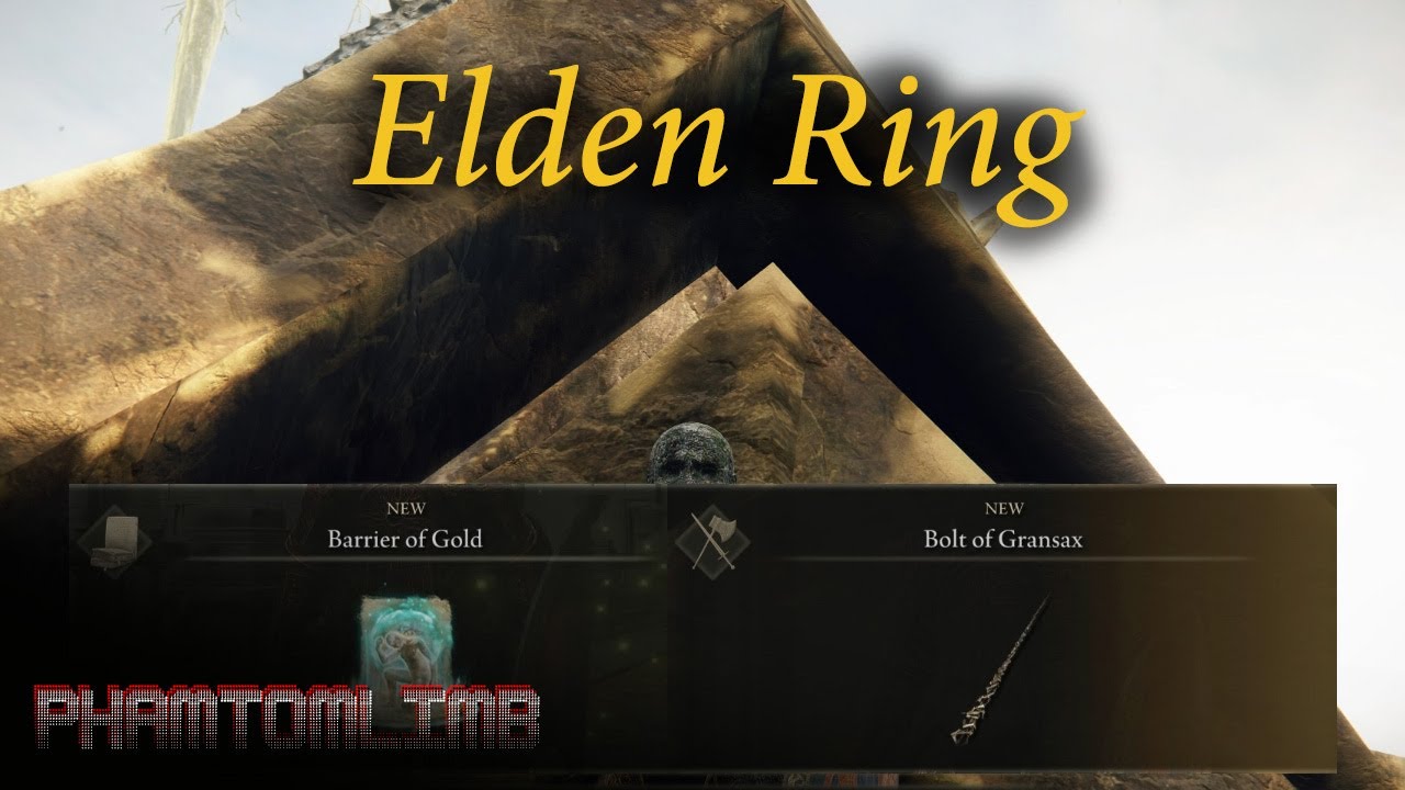 Elden Ring: Barrier of Gold & Bolt of Gransax locations - YouTube