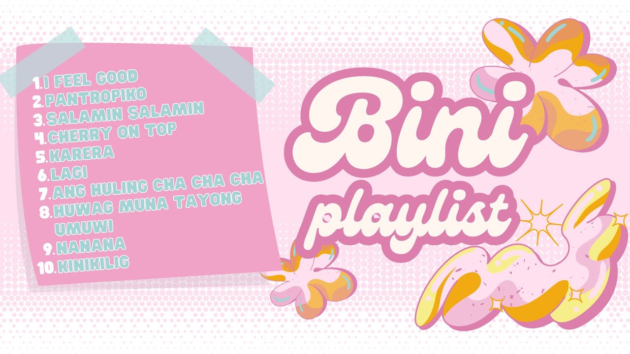 BINI Best Hits Playlist 2024 🌸 #Bini - YouTube