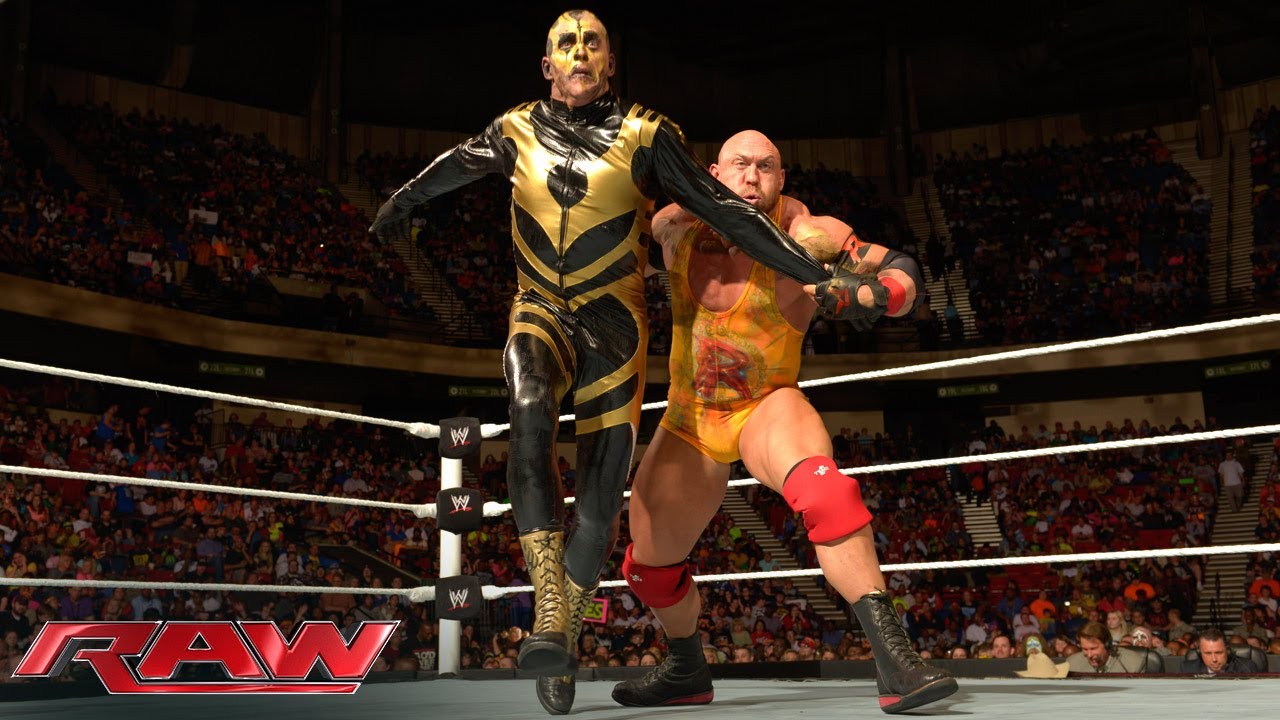Cody Rhodes & Goldust vs. Ryback & Curtis Axel: Raw, April 14, 2014 ...