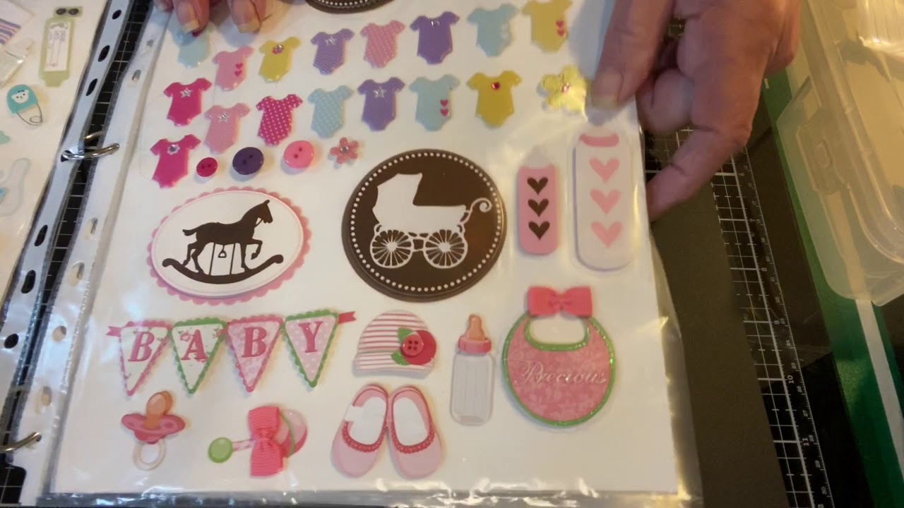 Craft Room Organization-Sticker Storage - YouTube