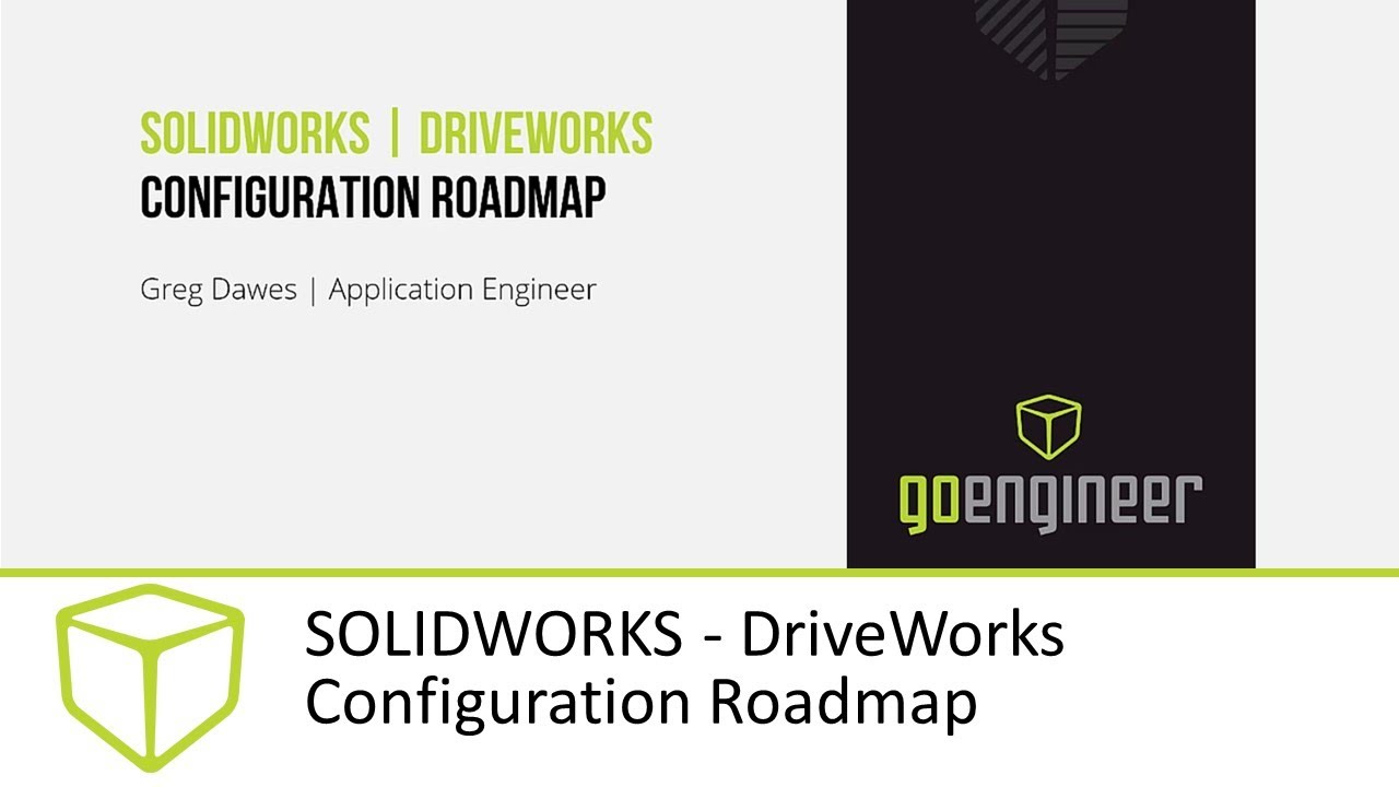 SOLIDWORKS - DriveWorks Configuration Roadmap - YouTube