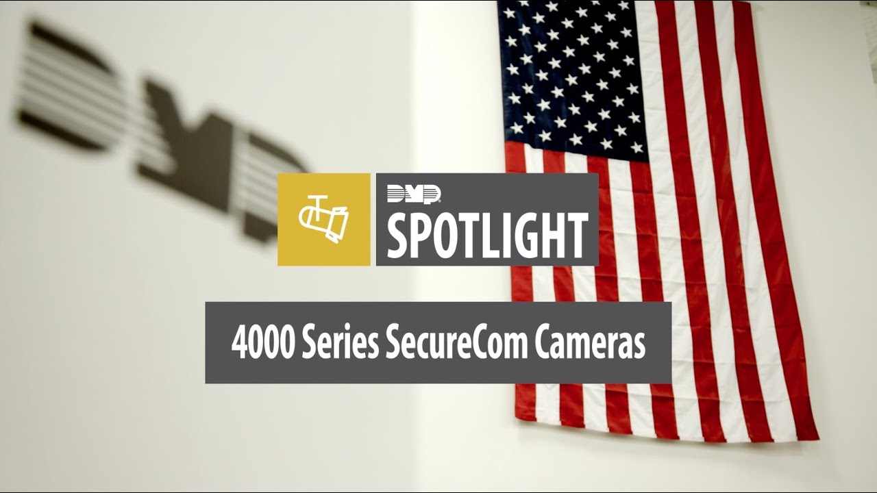 DMP Spotlight - 4000 Series SecureCom Cameras - YouTube