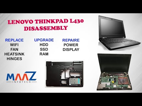 how to Replace L430 base / how to disassembly it / maaz infotech - YouTube