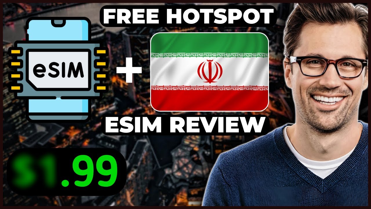 Review For Best Esim In Iran (Free Hotspot) - YouTube