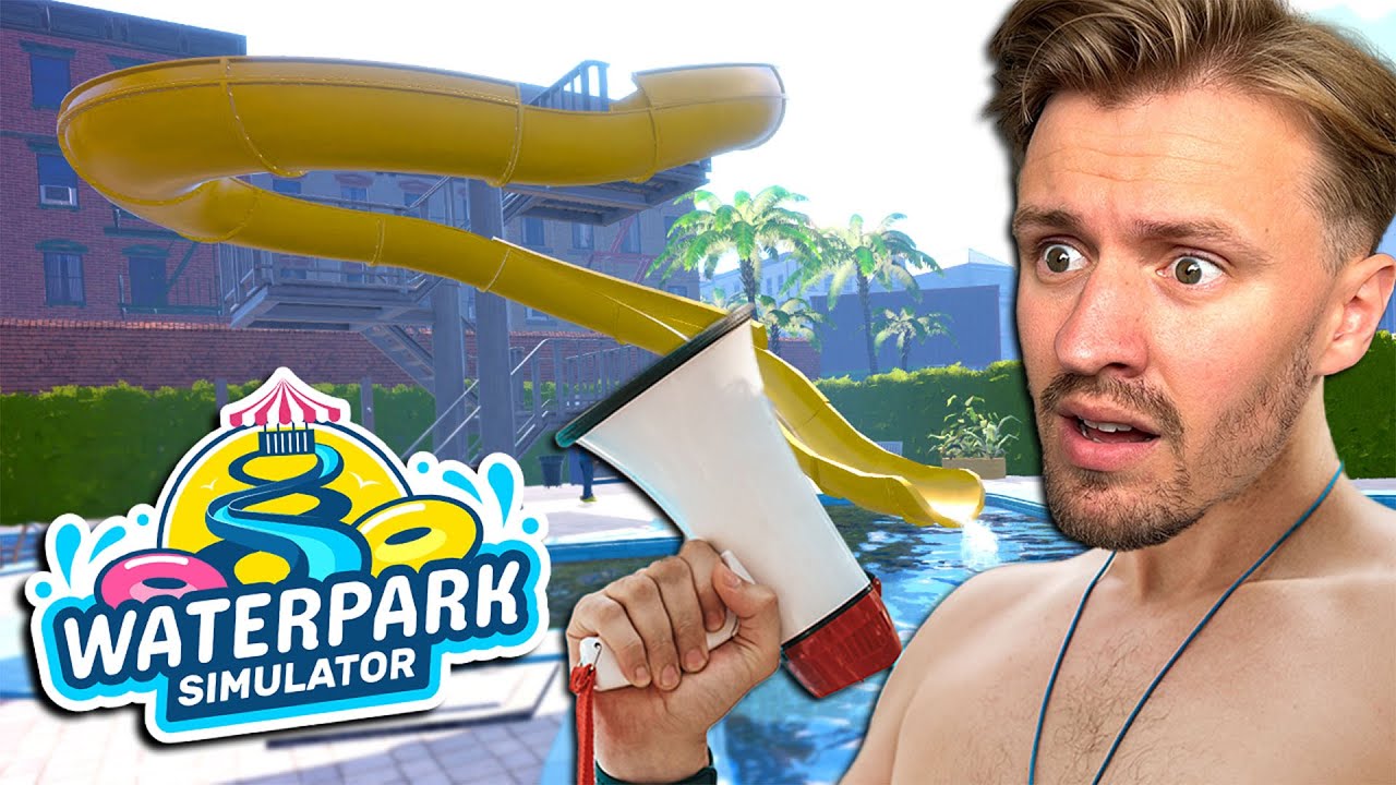 NICKEL SPLASH Has BIG BOY SLIDES NOW!! | WaterPark Simulator - YouTube