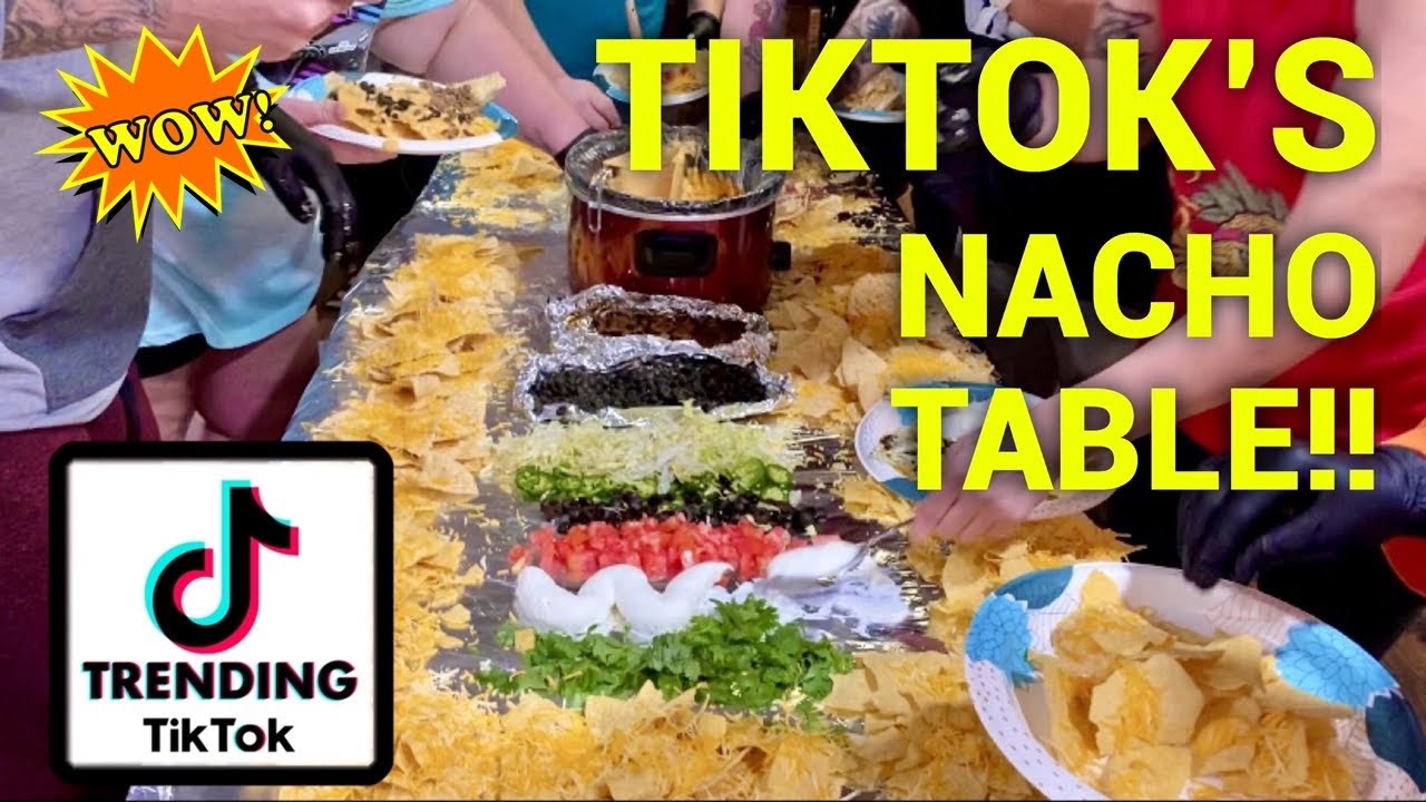 VLOG #11: TIKTOK’S NACHO TABLE | TIKTOK TREND - YouTube