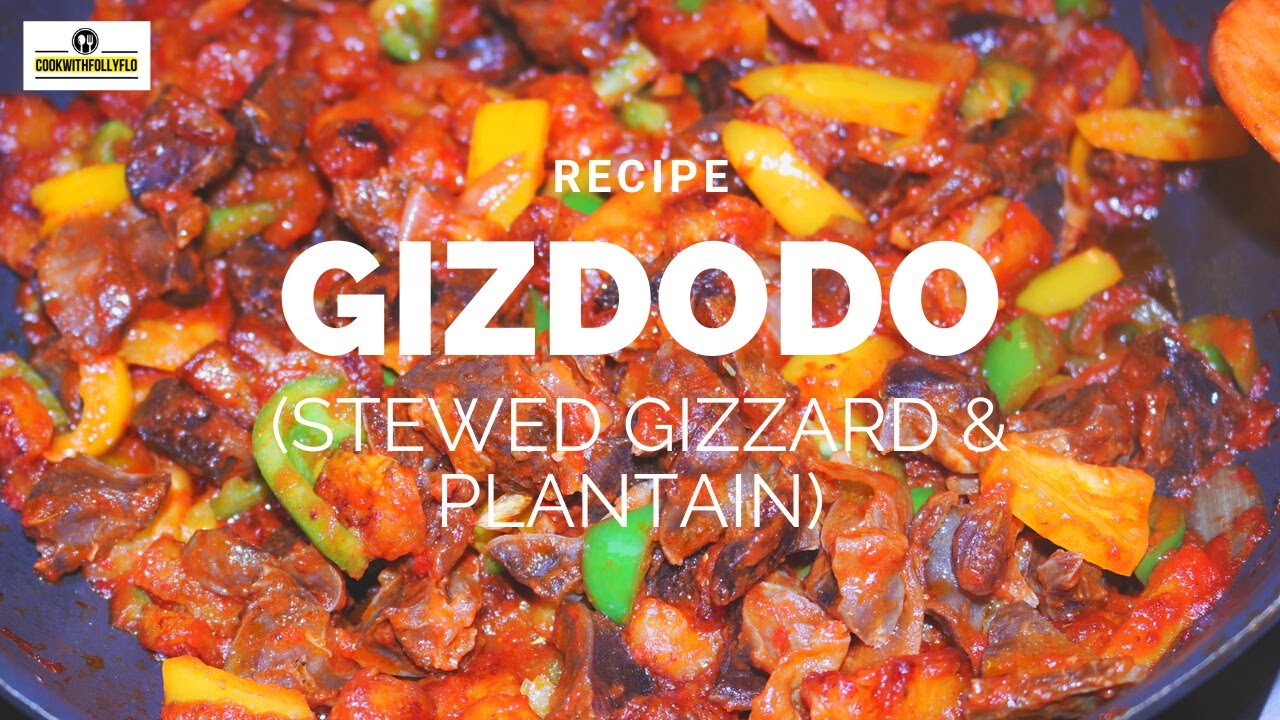 how to make nigerian gizzard stew