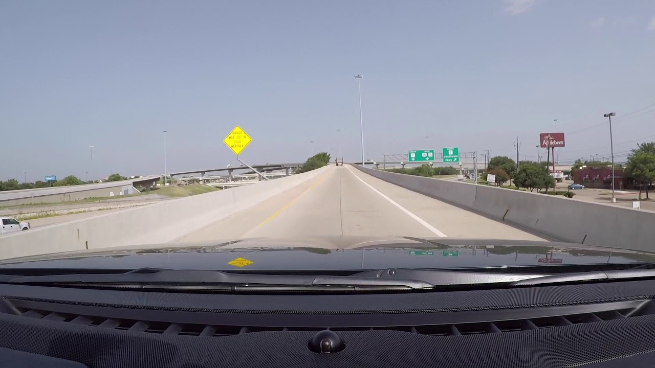 Highway Driving - Taking a Fly Over Exit - Part 2 - YouTube