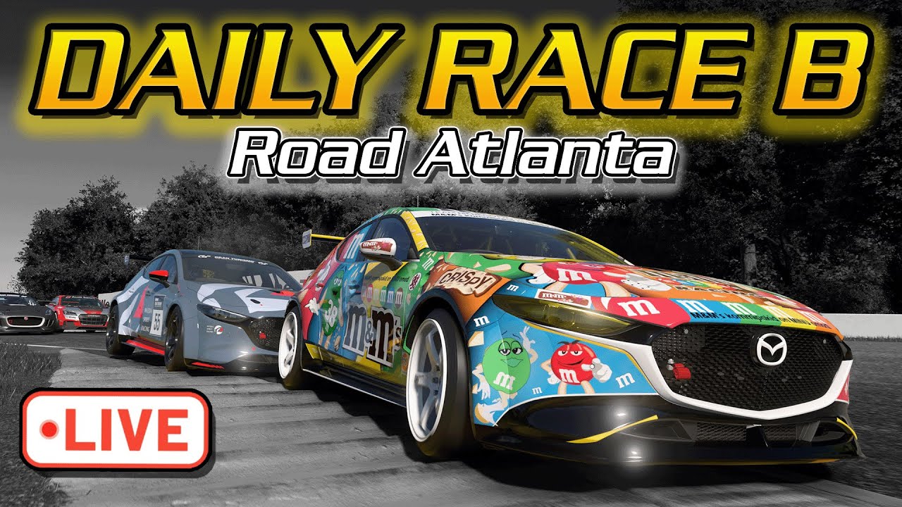 Today Had Wins and A Podium! || Road Atlanta || GT7 Live Daily Race B ...