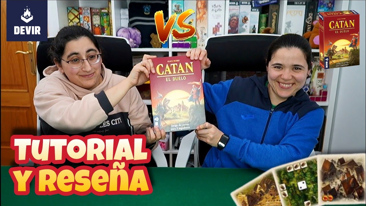Catán El Duelo. Reseña y cómo se juega al Catán para 2 jugadores - YouTube