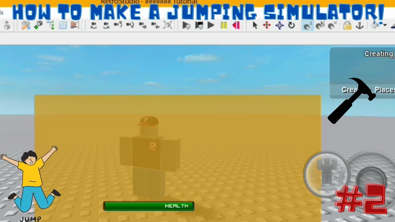 How To Make A Jumping Simulator Part 2! - YouTube