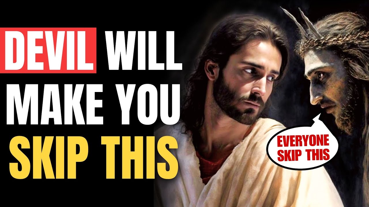 God Says: Satan Will Not Leave You Alone If You Skip 😫 | God Message ...