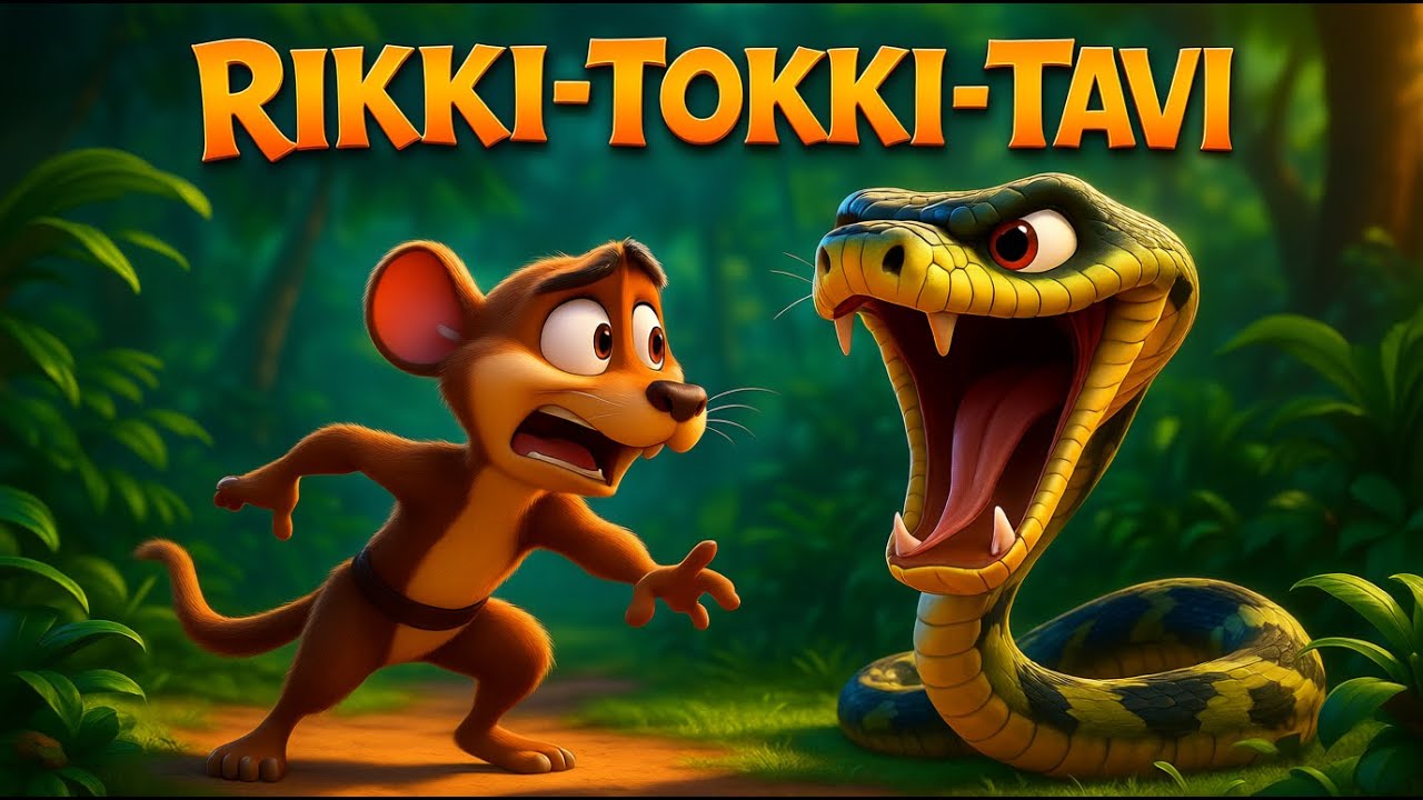 Rikki-Tikki-Tavi | The Brave Mongoose Who Saved a Family - YouTube
