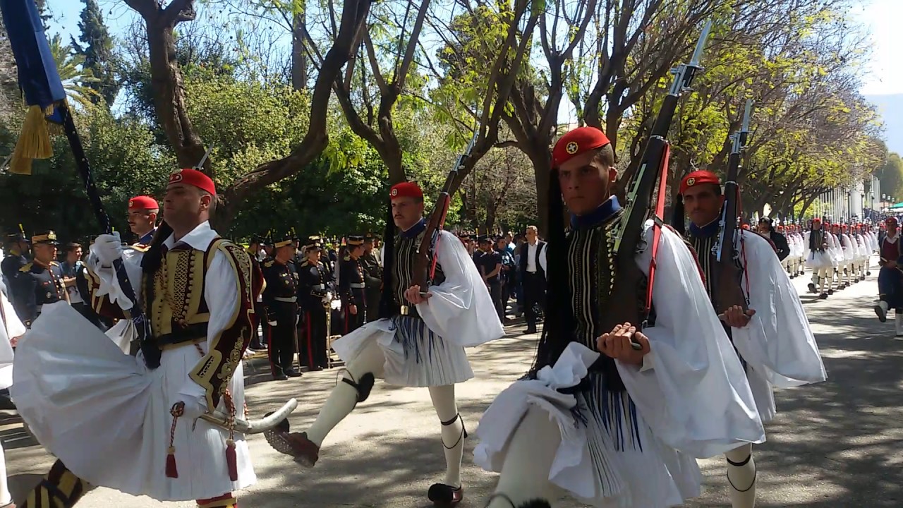 ΠΡΟΕΔΡΙΚΗ ΦΡΟΥΡΑ (Ευζωνες )25η Μαρτίου 2017 - YouTube
