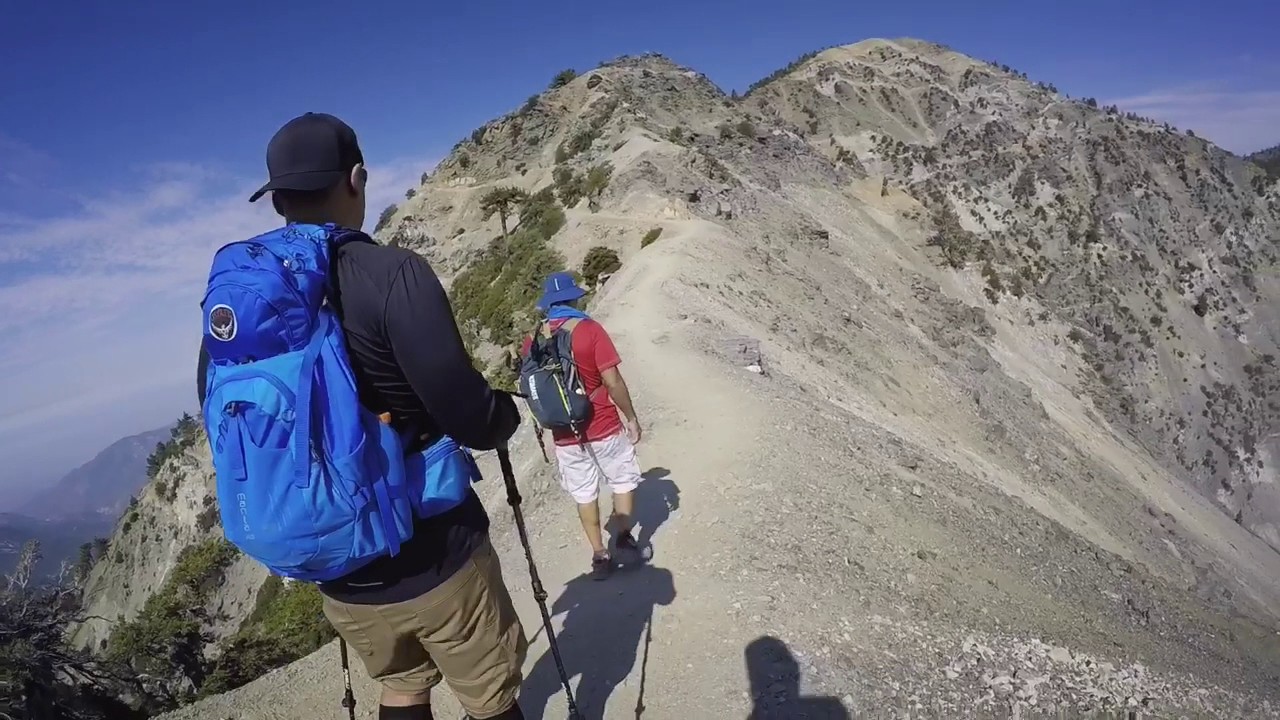 Mt. Baldy Hike Devil’s Backbone - YouTube