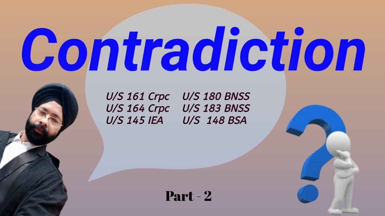 Contradiction | What is Contradiction - YouTube