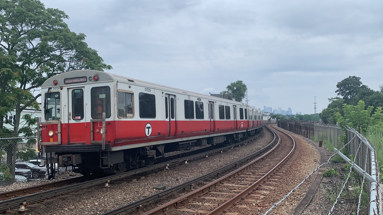 MBTA Subway Red Line in Boston - YouTube