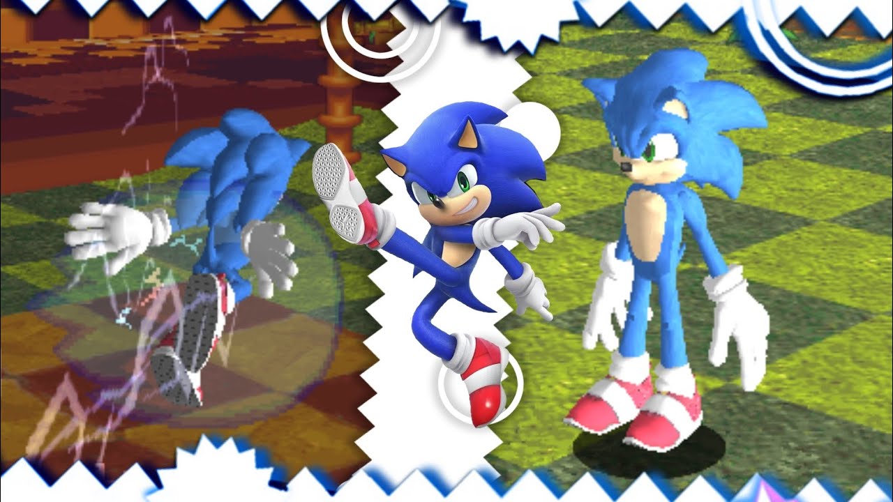 sonic robo blast 2 mod movie sonic models - YouTube