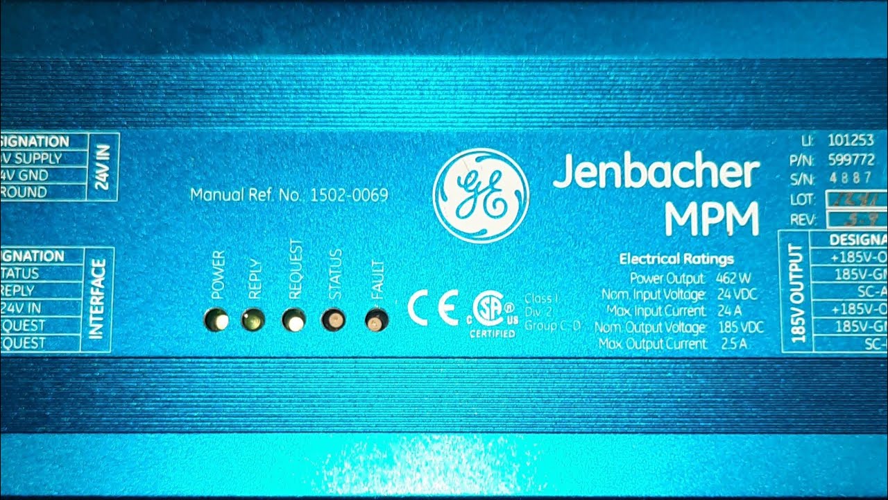 MPM jenbacher repairing system - YouTube