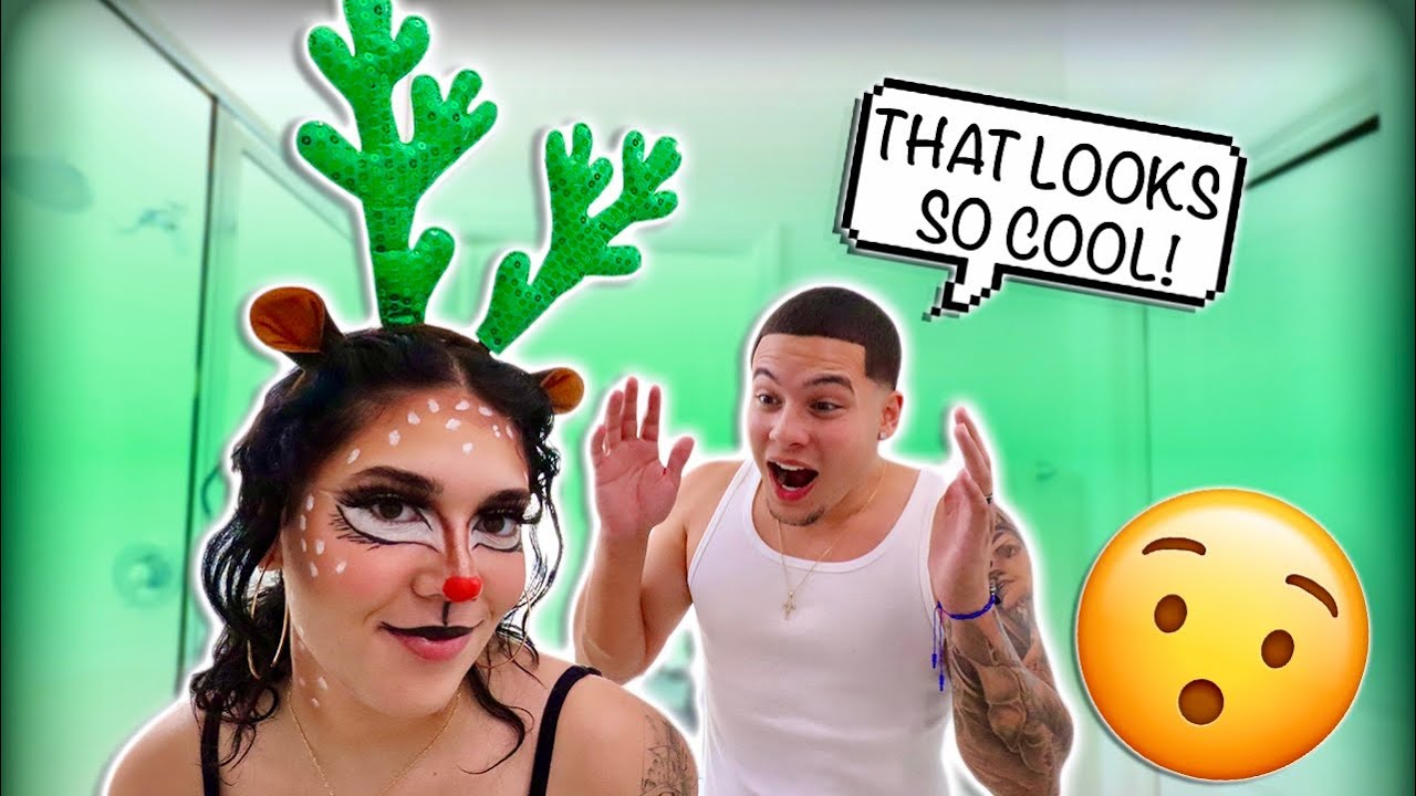 HE WAS SO SURPRISED BY MY FACE!! *CUTE REACTION* - YouTube