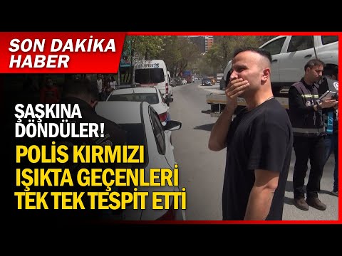 Beşiktaş'ta Kırmızı Işık İhlali Yapanlar Polis Dronuna Yakalandı