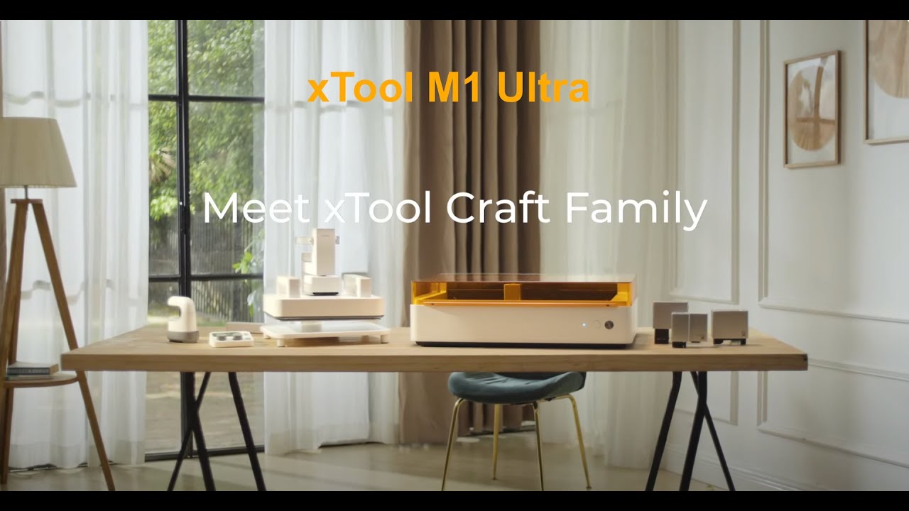 Познакомьтесь с семейством xTool Craft Создавайте ежедневную радость с ...