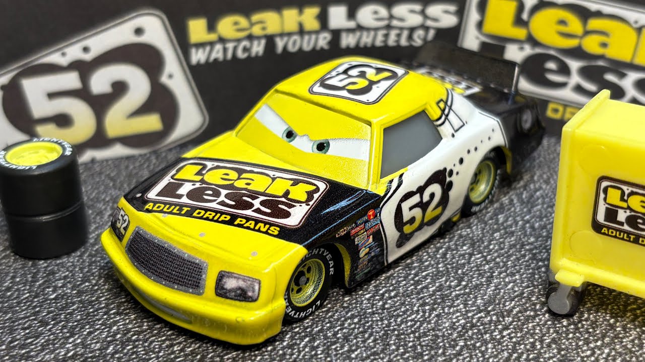 Mattel Disney•Pixar Cars Claude Scruggs (Leak Less #52) Die-Cast Review ...