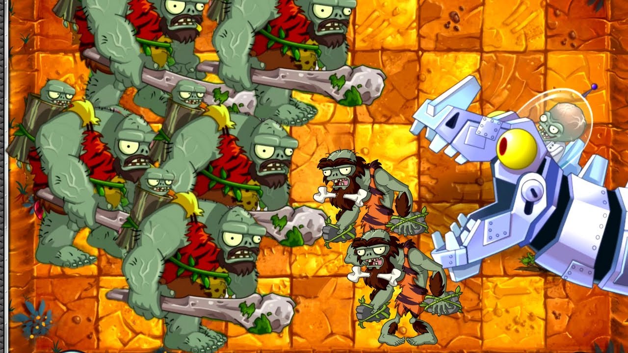 Plants vs Zombies 2 - Zombies vs Zomboss Battle Epic! - YouTube