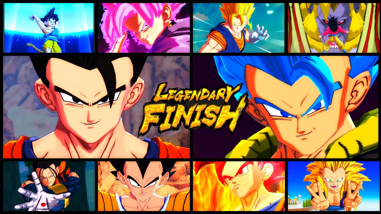 DRAGON BALL LEGENDS / ALL LEGENDARY FINISHES 2024 LANDSCAPE HD - YouTube