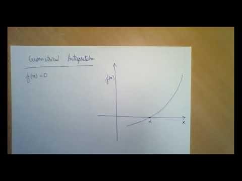 Computational Physics Lecture 22: Secant method and Newton-Raphson method (in English and ...