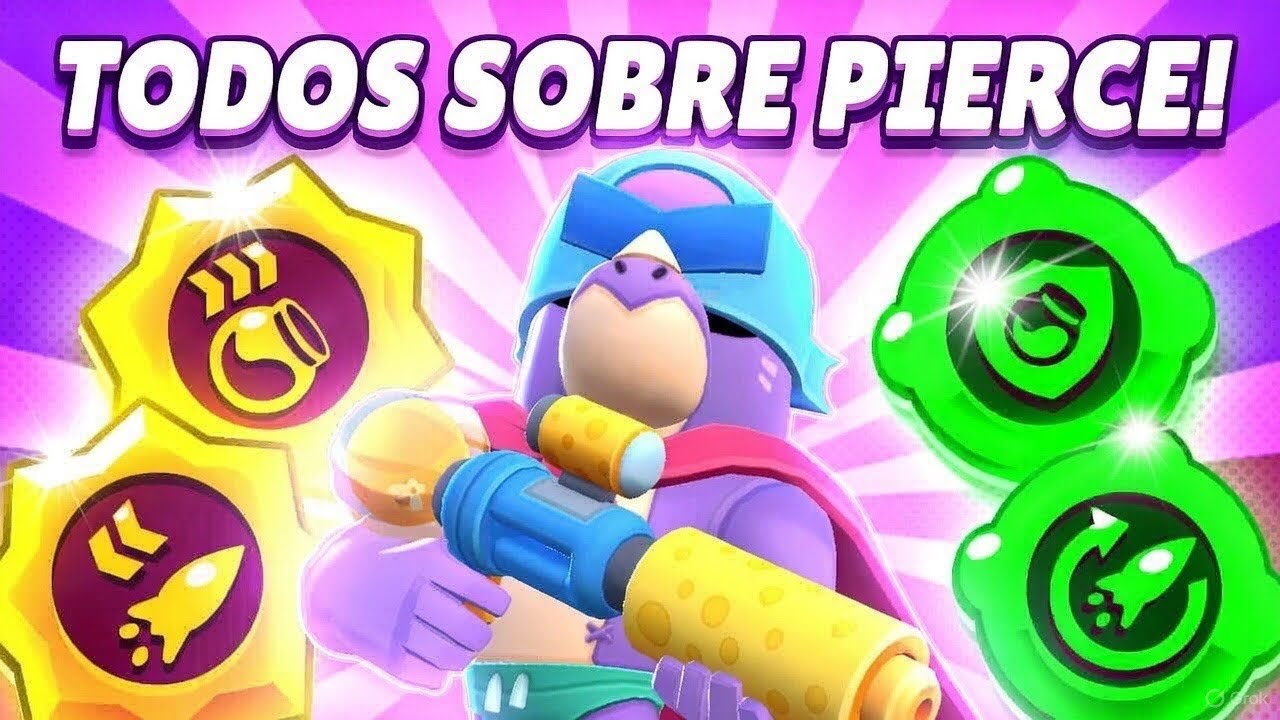 TODO sobre PIERCE | Nuevo Brawler de Brawl Stars - YouTube