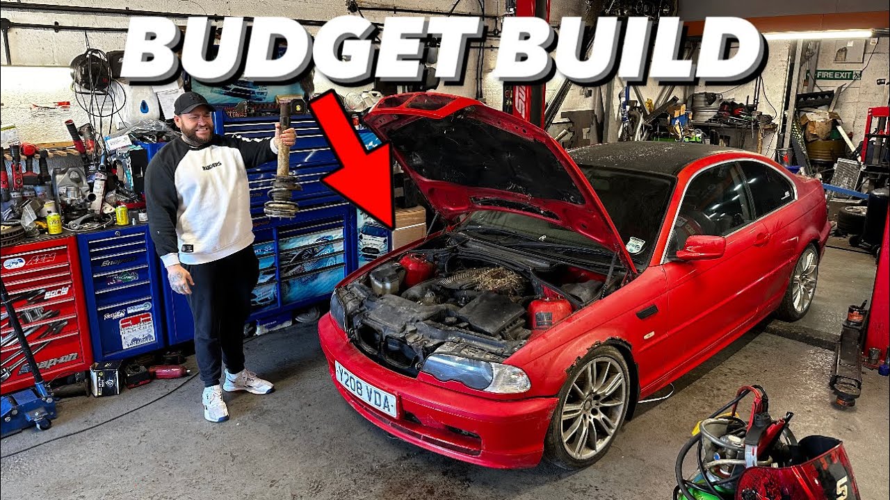 MODIFYING THE £100 ABANDONED BMW E46!!! How bad is the underside ...