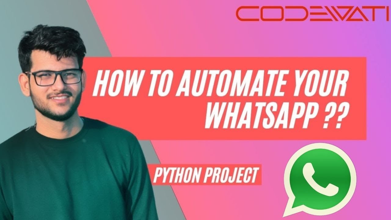 How to Automate WhatsApp messages using Python | WhatsApp Hack ...