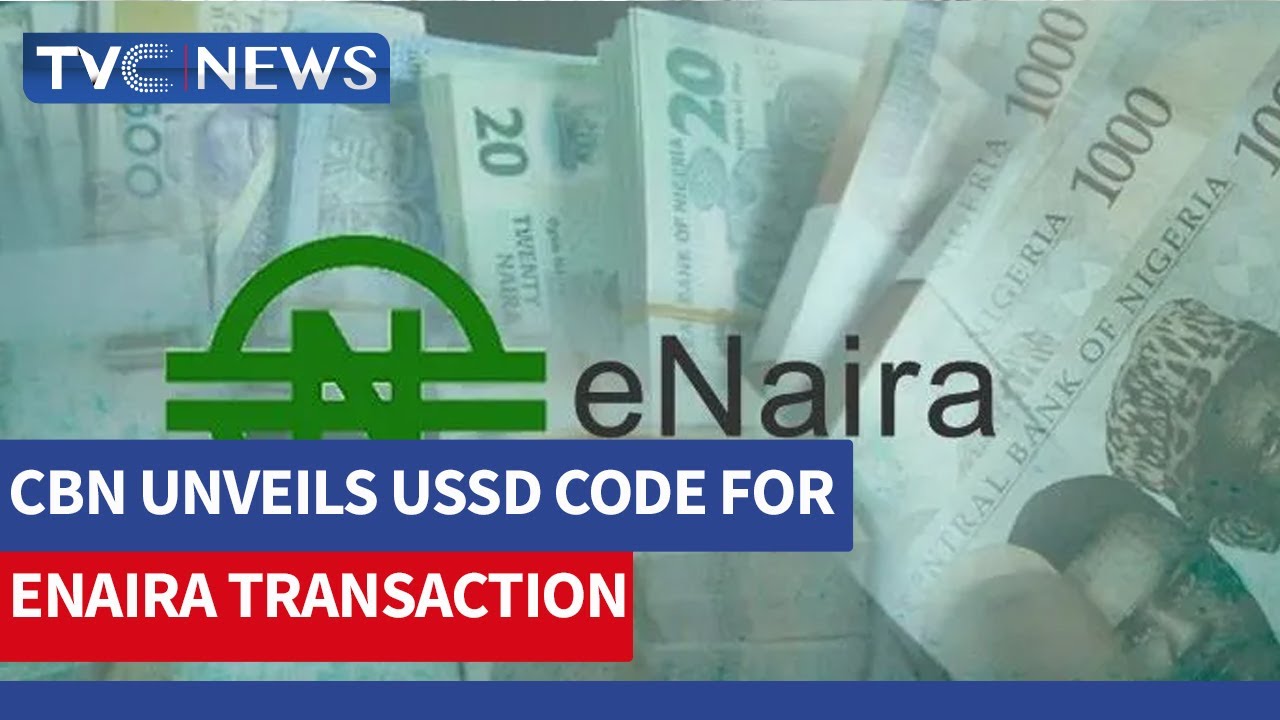 LATEST NEWS: CBN Unveils USSD Code for eNaira - YouTube