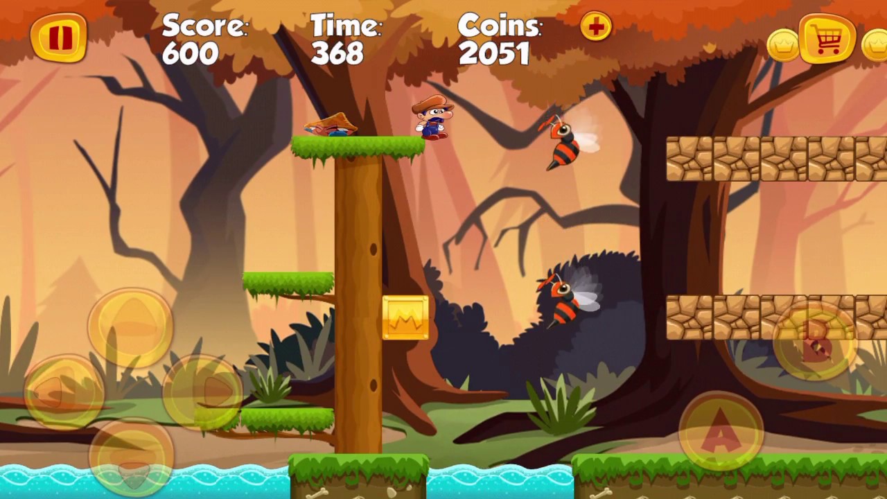 SBoy | Super Smash World Adventure | Level 22 | Super Mario like game ...