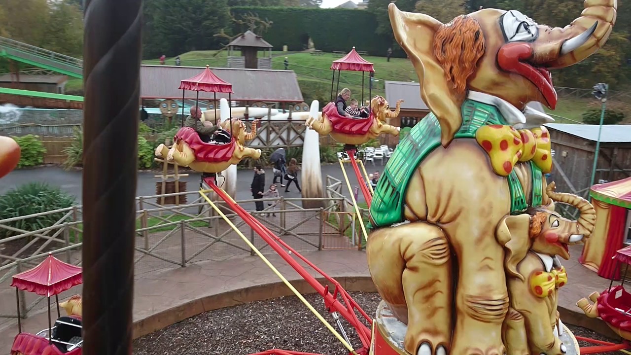 Jungle Parade Ride POV At West Midlands Safari Park, 29 October 2016 ...