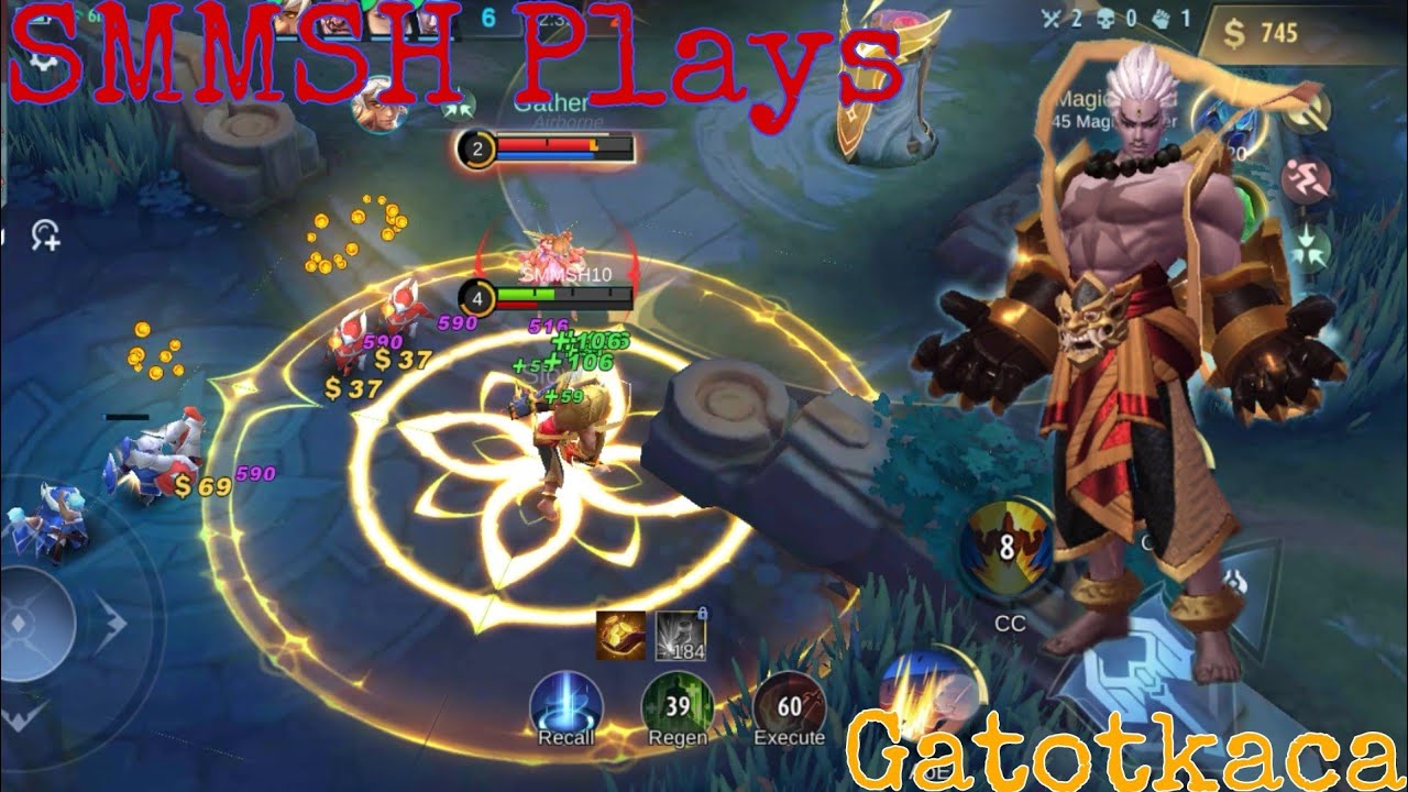 Gatotkaca The Arhat King in Classic Match Mobile Legends Bang Bang ...