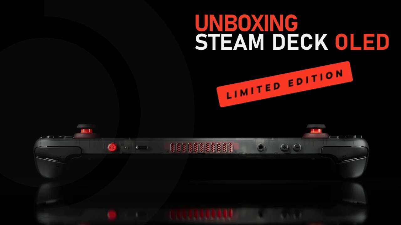 Unboxing the Limited Edition Steam Deck OLED - YouTube