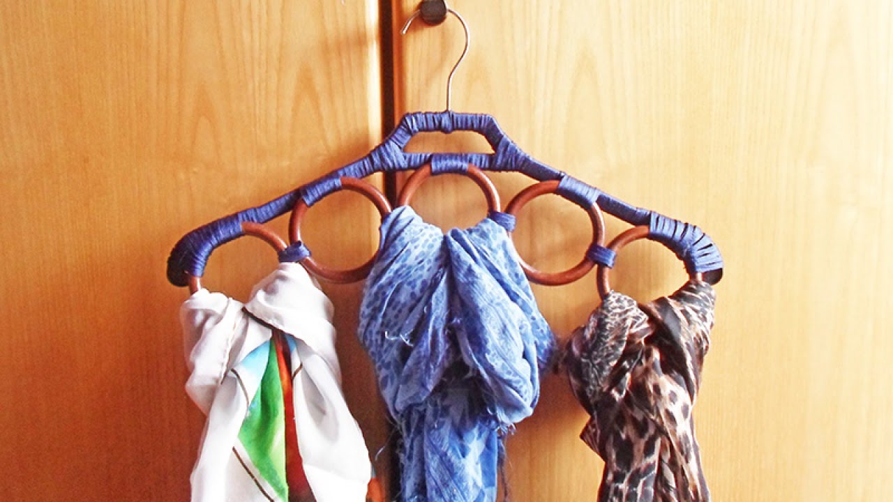 Create a Useful Scarf Hanger - DIY Home - Guidecentral - YouTube