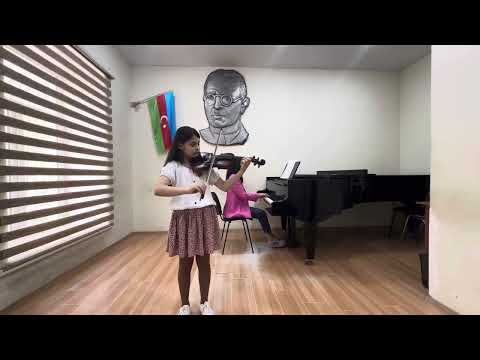 Dəniz Sultan (1-ci sinif). Qlyuk - “Şən rəqs”.