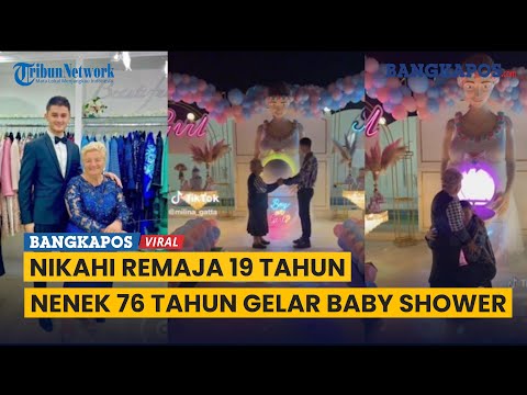 Viral Remaja 19 Tahun Nikahi Nenek 76 Tahun, Kini Hamil dan Gelar Baby Shower