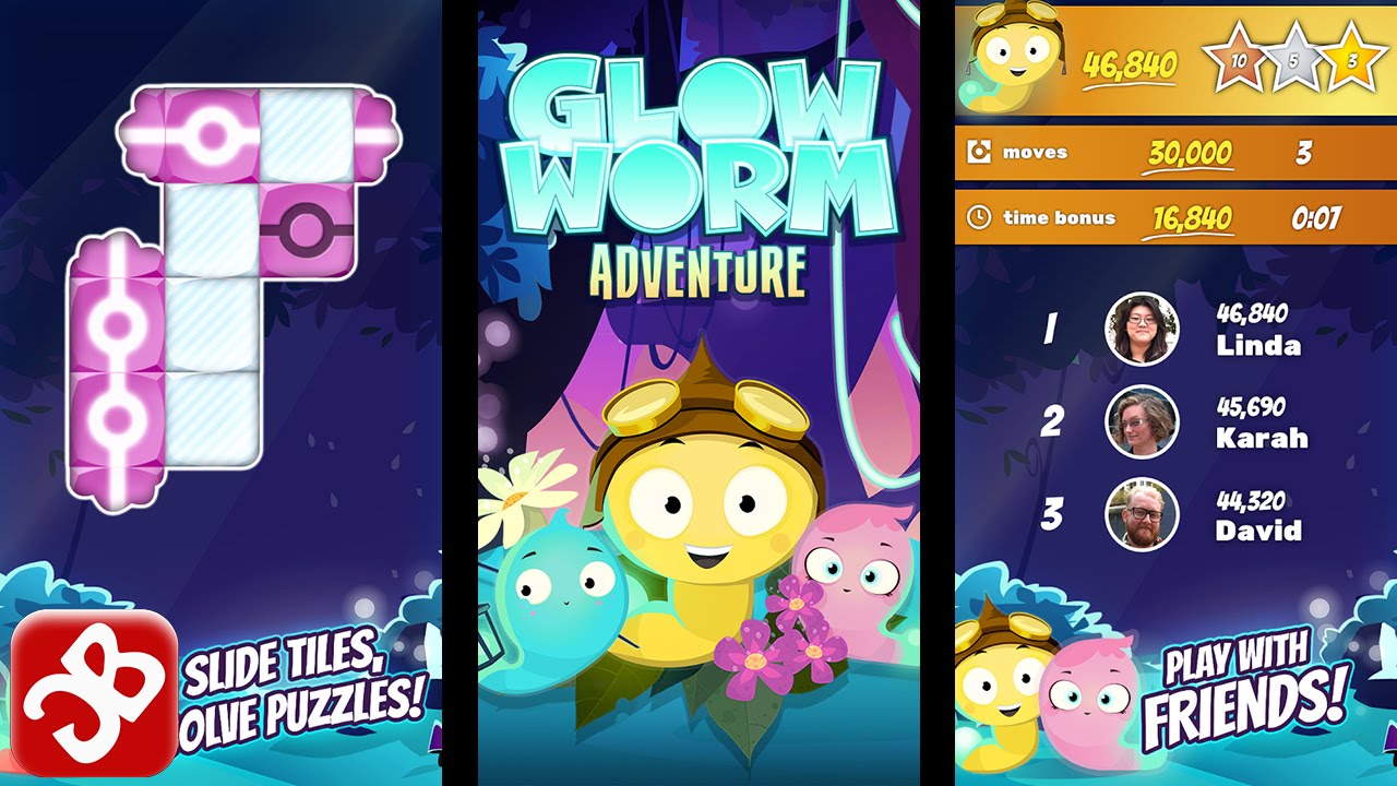 Glow Worm Adventure - iOS/Android - Gameplay Video - YouTube