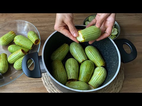 İZLENME REKORU KIRAN ANTEP USULÜ TAZE KABAK DOLMASI TARİFİ 💯TÜM PÜF NOKTALARIYLA YAZ DOLMASI 👌