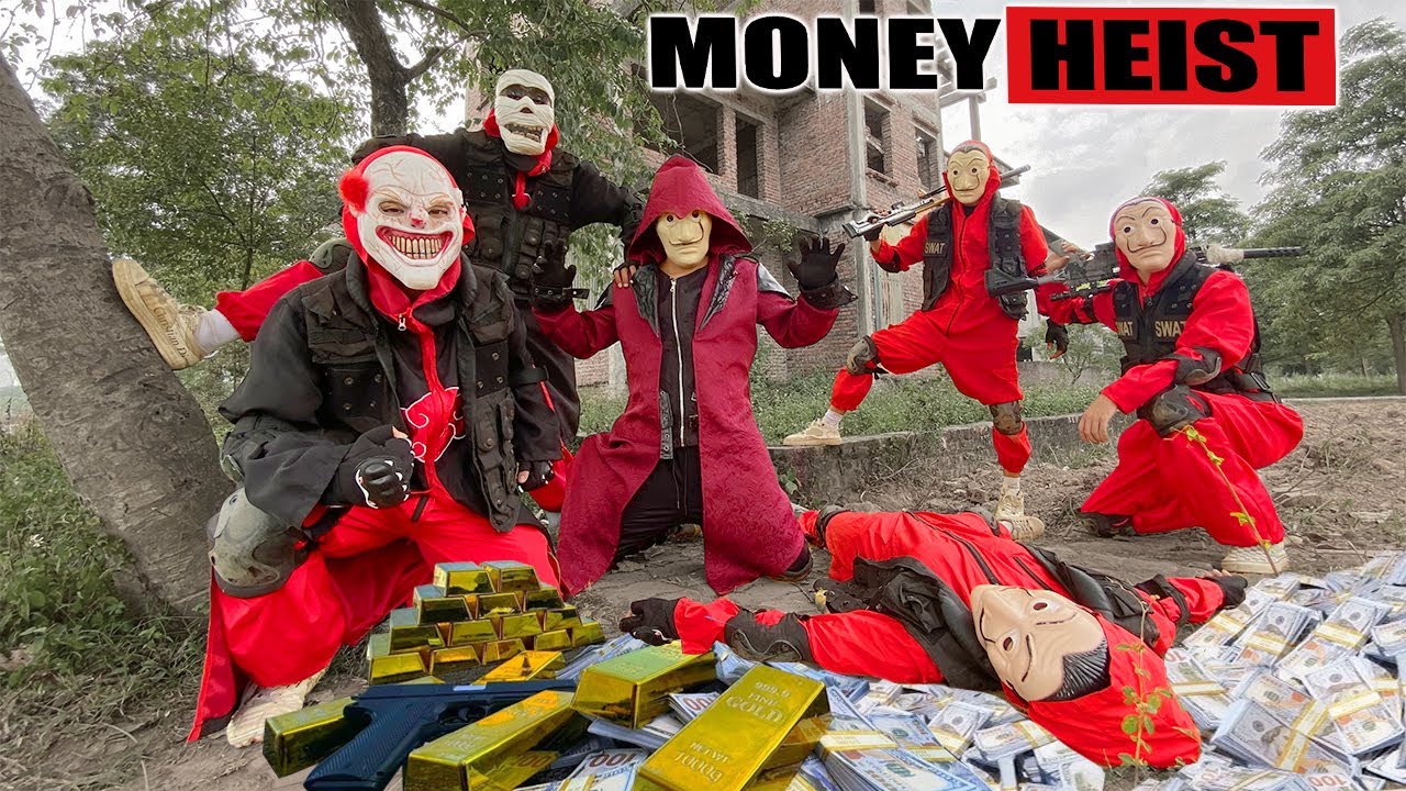 PARKOUR VS MONEY HEIST: Police raid and arrest Money Heist boss for ...
