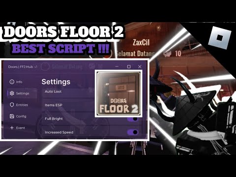 [🛡️NEW🛡️] BEST SCRIPT ROBLOX DOORS FLOOR 2 🔥|mobile/PC|ZAXCIL🔥 - YouTube