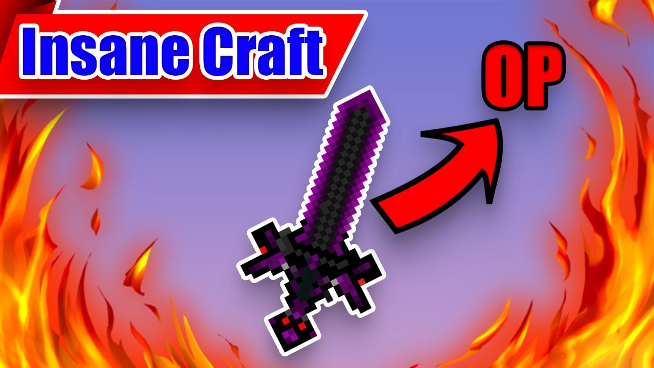 This Weapon is Overpowered in Insane Craft! - YouTube